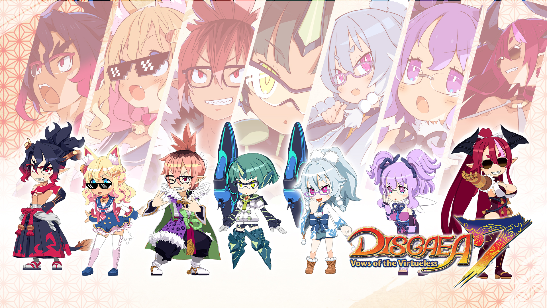 Glasses Costumes Set/Disgaea 7: Vows of the Virtueless/Nintendo Switch ...