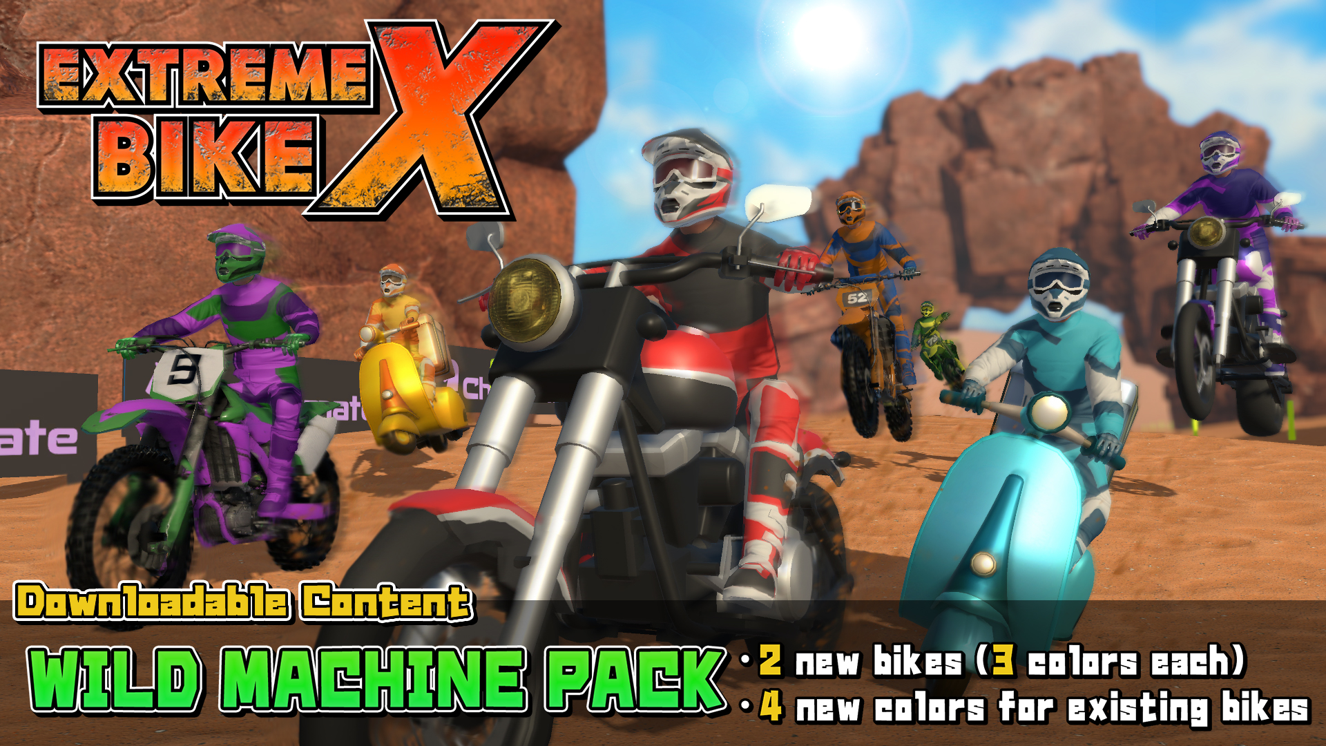 WILD MACHINE PACK / EXTREME BIKE X / Nintendo eShop