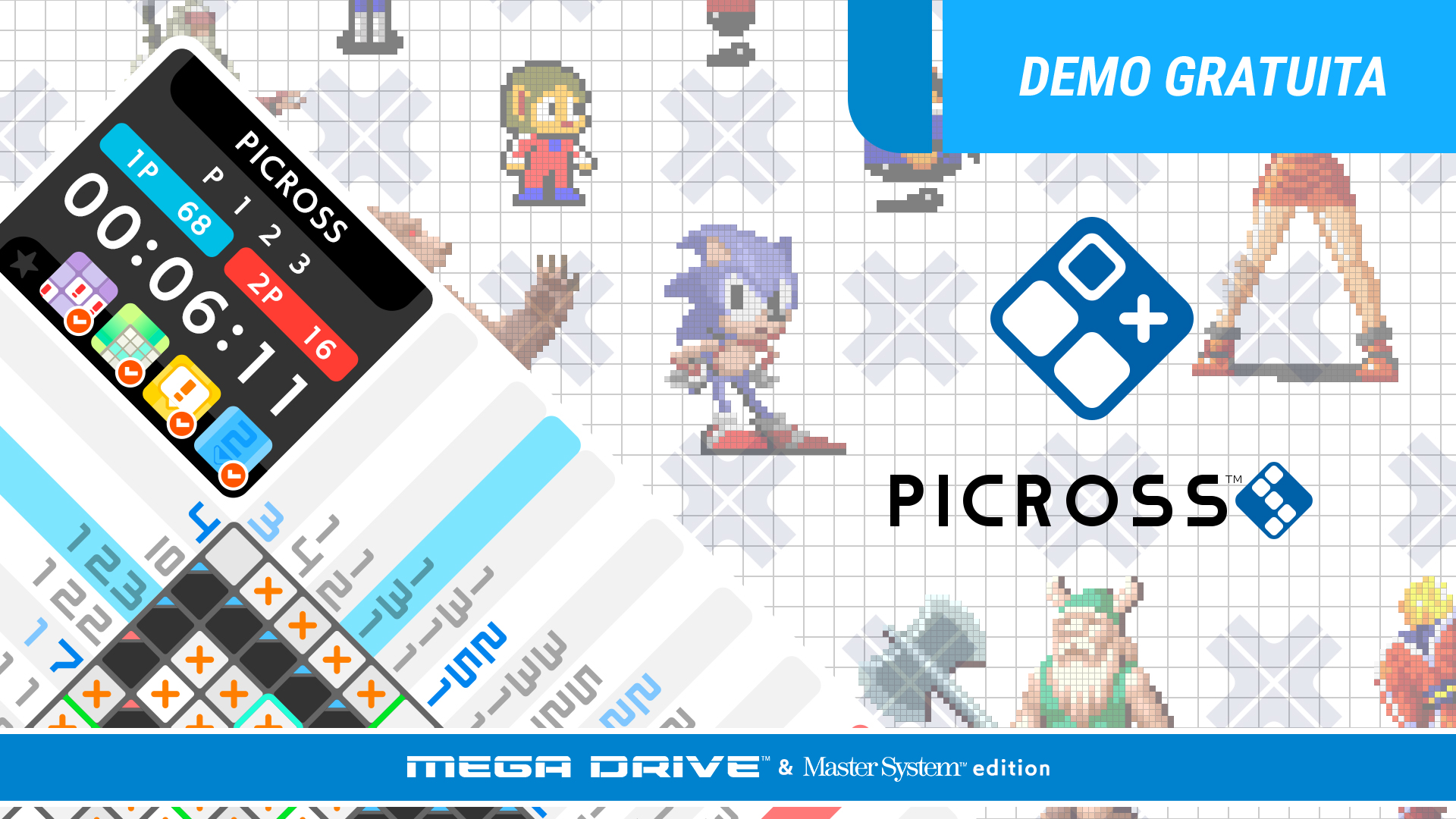 PICROSS S GENESIS & Master System edition - nswdl.com