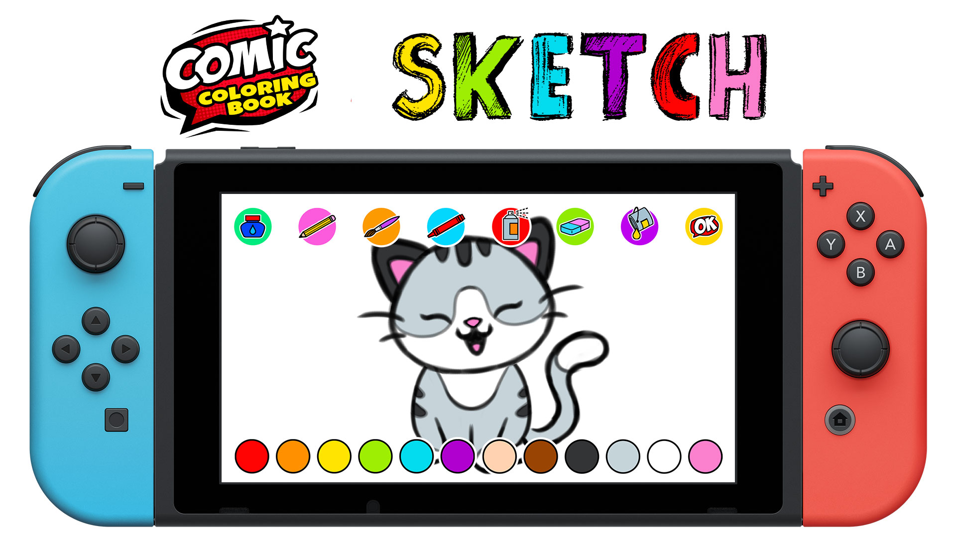 Comic Coloring Book: SKETCH / Bundle / Nintendo eShop