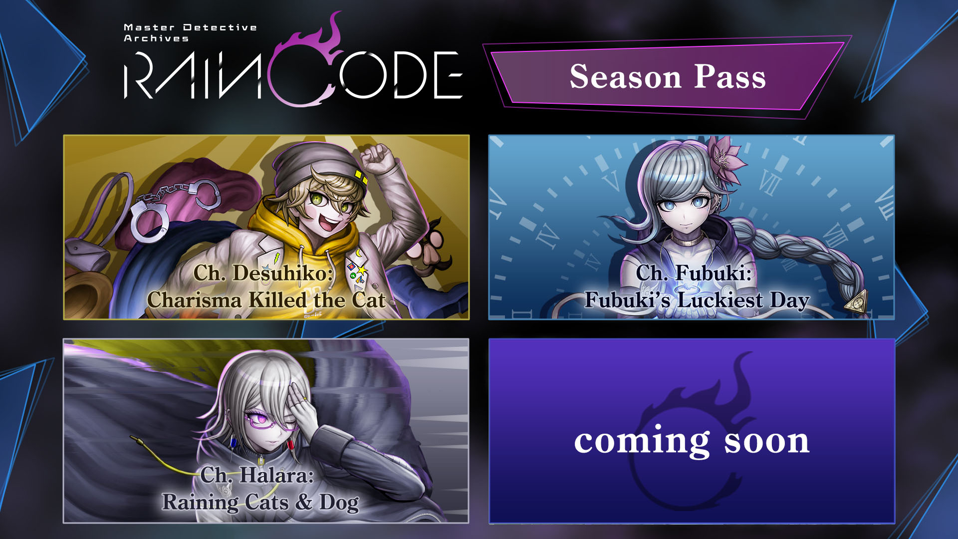 Master Detective Archives: RAIN CODE - Season Pass/Bundle/Nintendo ...