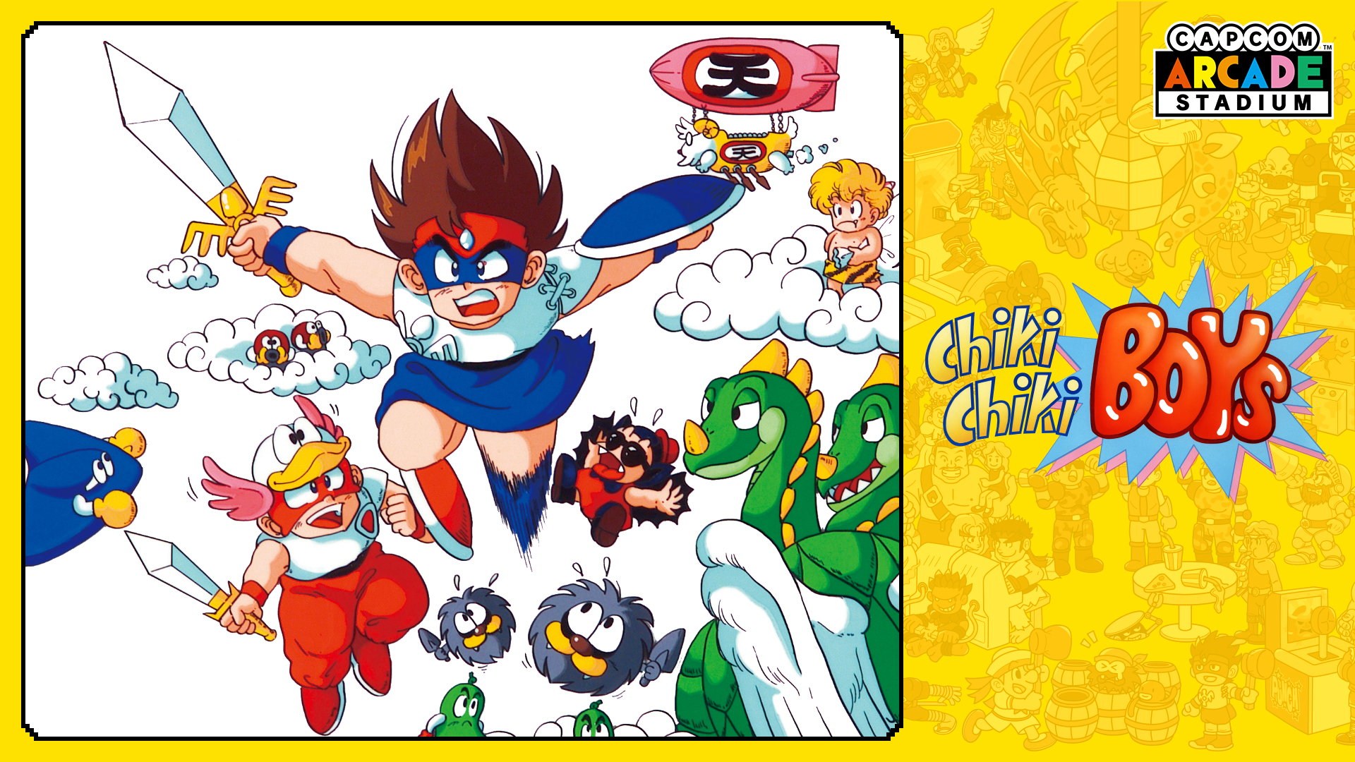 Capcom Arcade Stadium：Chiki Chiki Boys｜Capcom Arcade Stadium｜任天堂