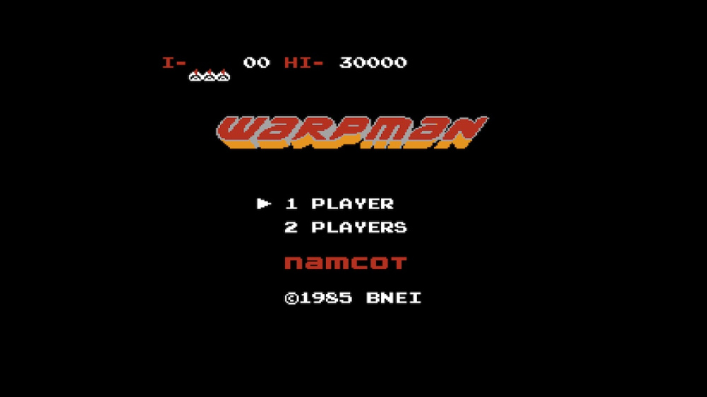 Warpman (JP Ver.)｜NAMCOT COLLECTION｜Nintendo Switch軟體｜任天堂