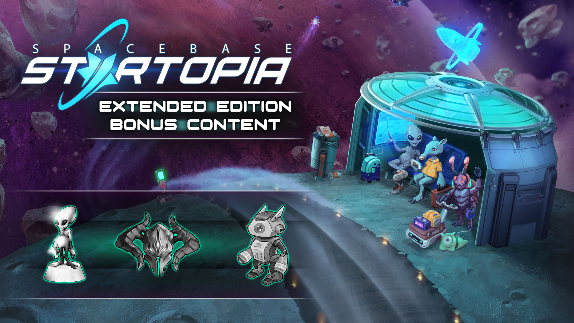 Spacebase Startopia - Extended Edition Bonus Contents｜Spacebase Startopia ｜Nintendo Switch軟體｜任天堂