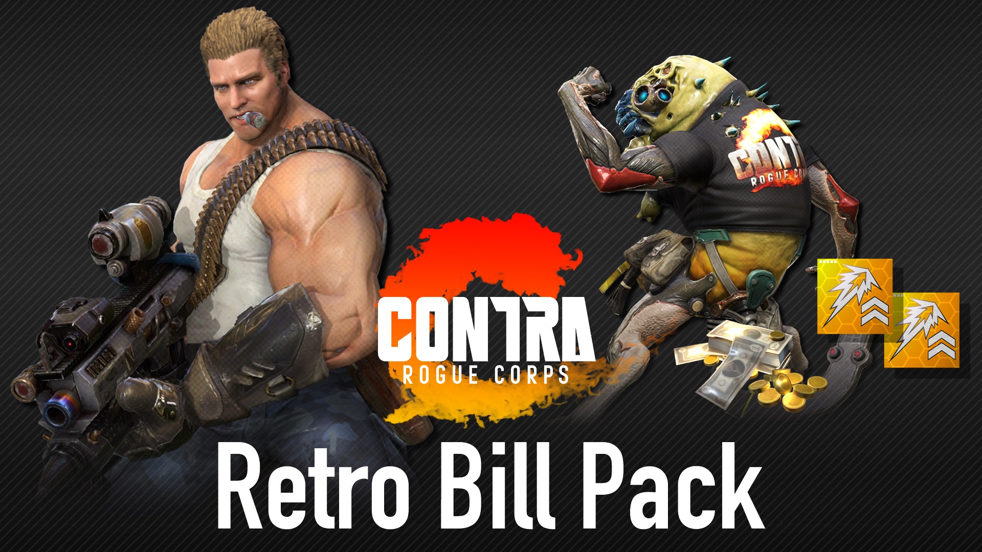 CONTRA: ROGUE CORPS - Retro Bill Pack/CONTRA: ROGUE CORPS/Nintendo ...