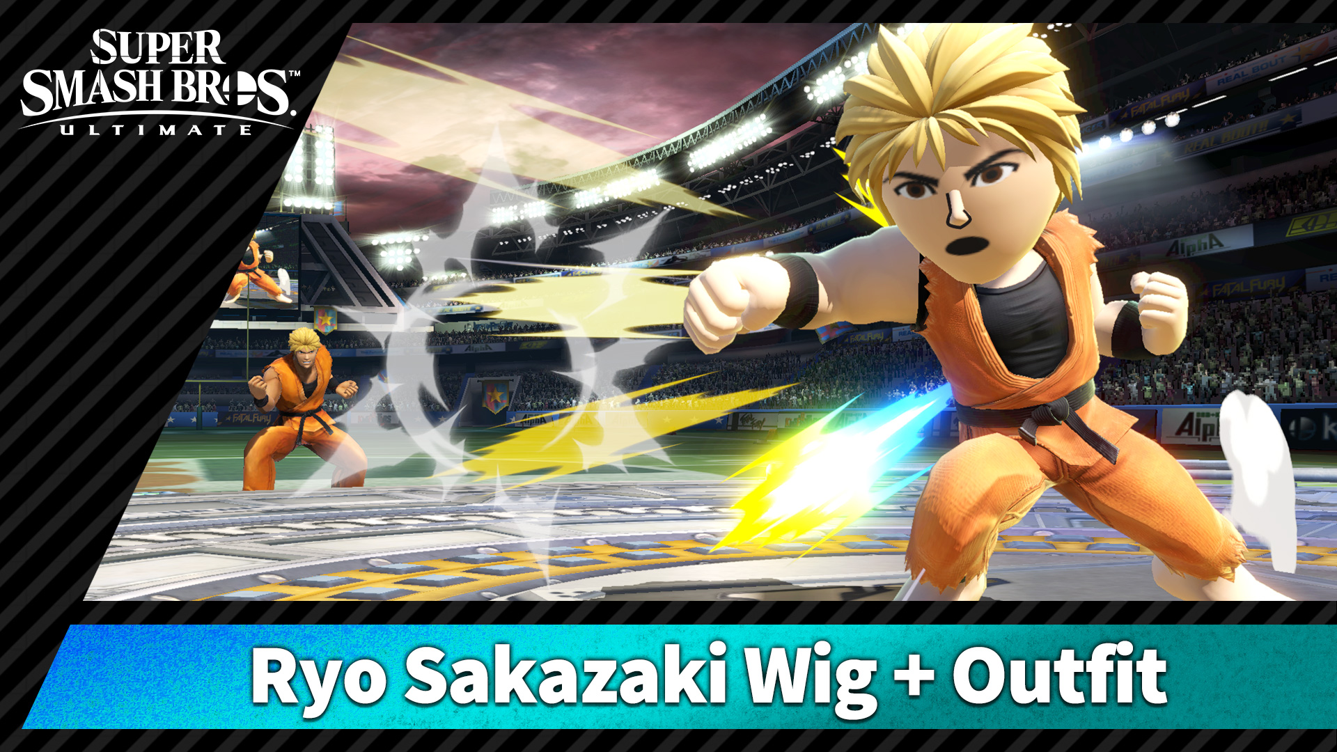 Ryo Sakazaki Wig + Outfit / Super Smash Bros.™ Ultimate / Nintendo eShop