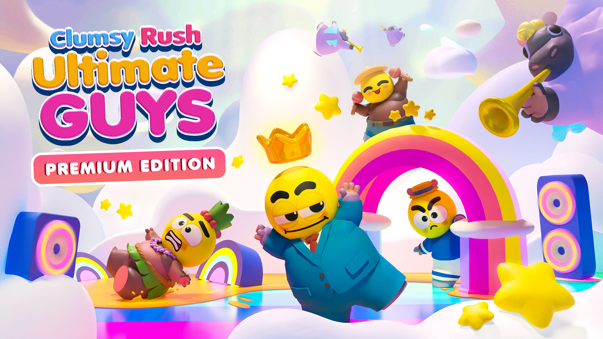 Clumsy Rush: Ultimate Guys Premium Edition/Bundle/Nintendo Switch/Nintendo