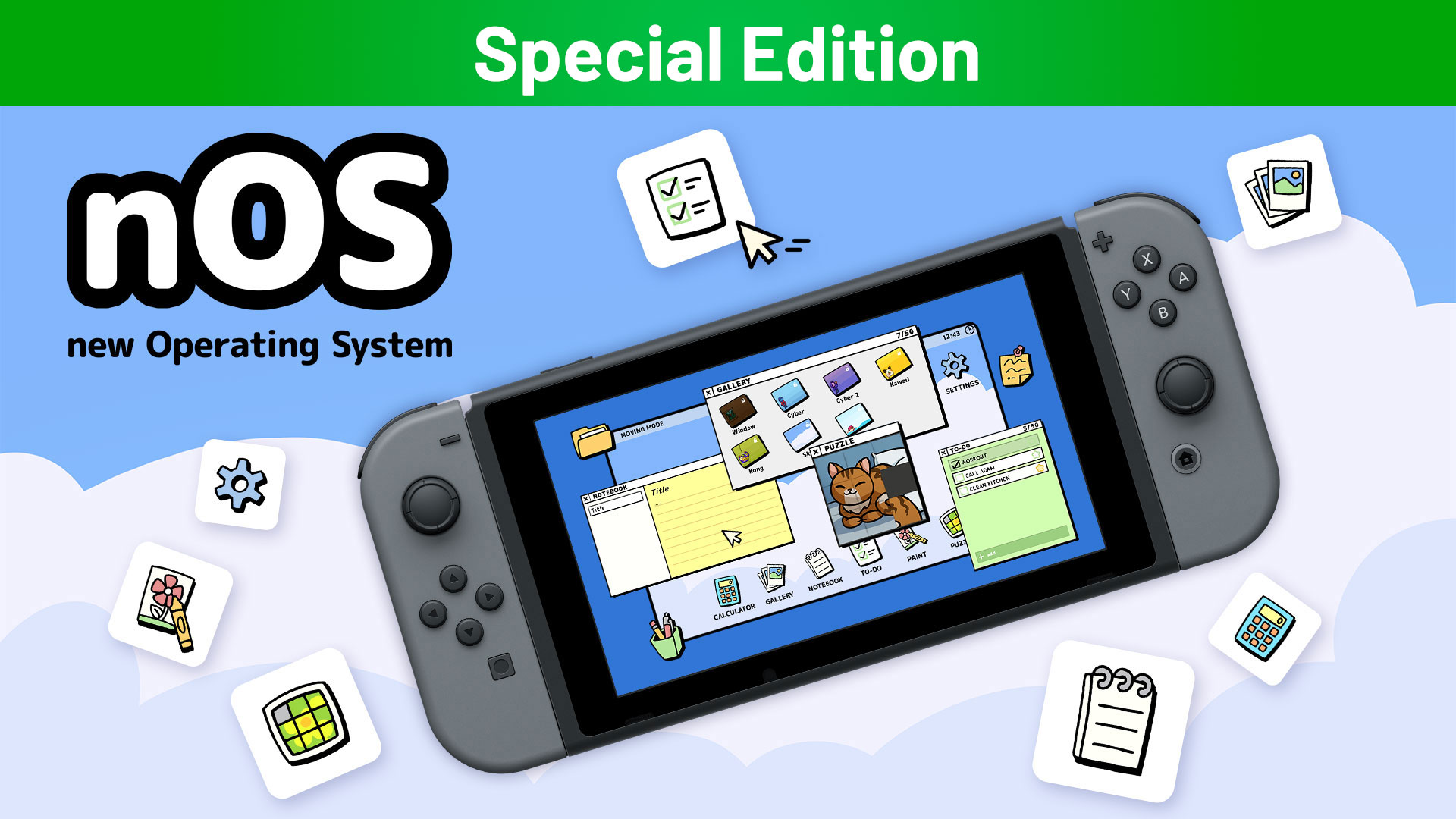 nOS new Operating System Special Edition / Bundle / Nintendo eShop